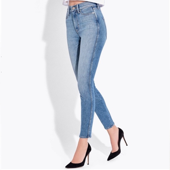 AYR | Jeans | Ayr The Riser High Rise Skinny Ankle Denim Jeans In Luau ...
